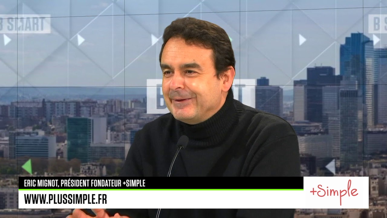 LE LAB - Interview d'Eric Mignot - Président Fondateur de +Simple - YouTube
