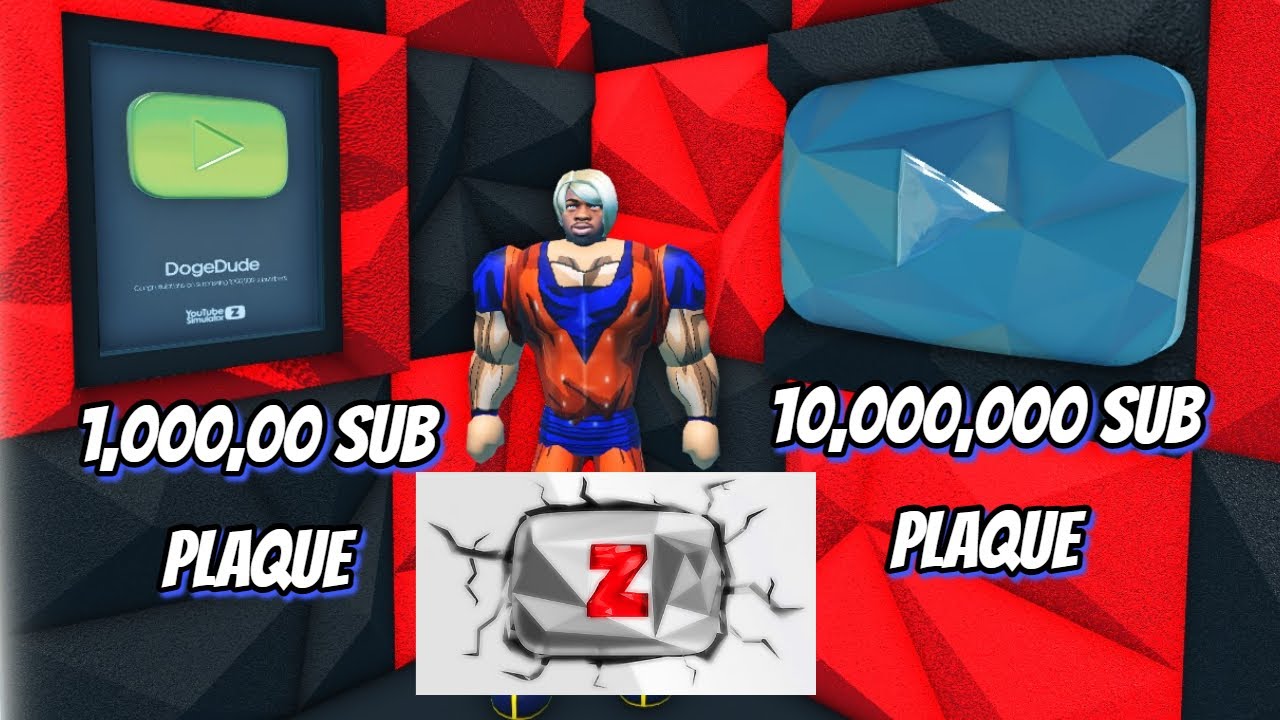 I got 10 Million Subscribers in YouTube Simulator Z ( TOP 500) - YouTube