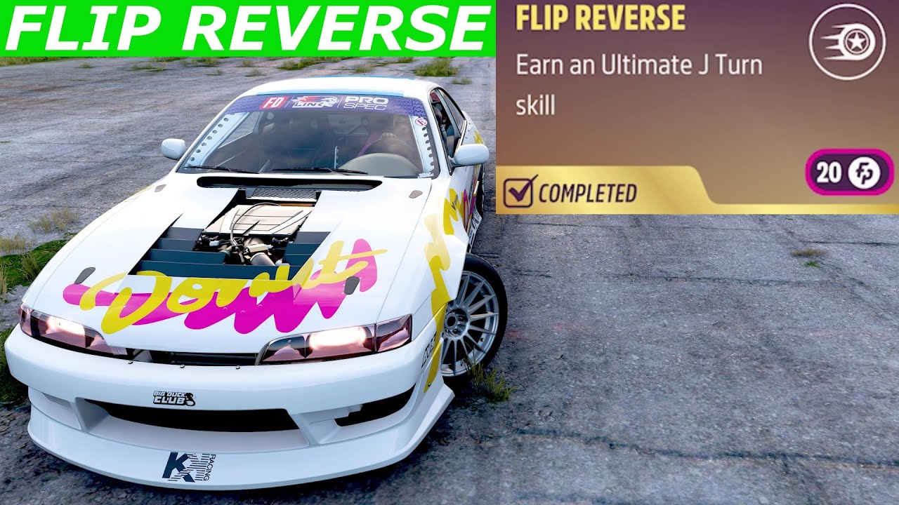 Daily Challenge - FLIP REVERSE | Earn an Ultimate J Turn skill | How to ...