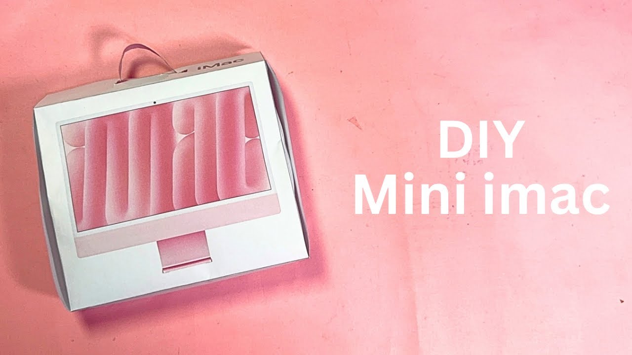 How to Make Squishy Mini iMac from Paper | DIY Tutorial - YouTube