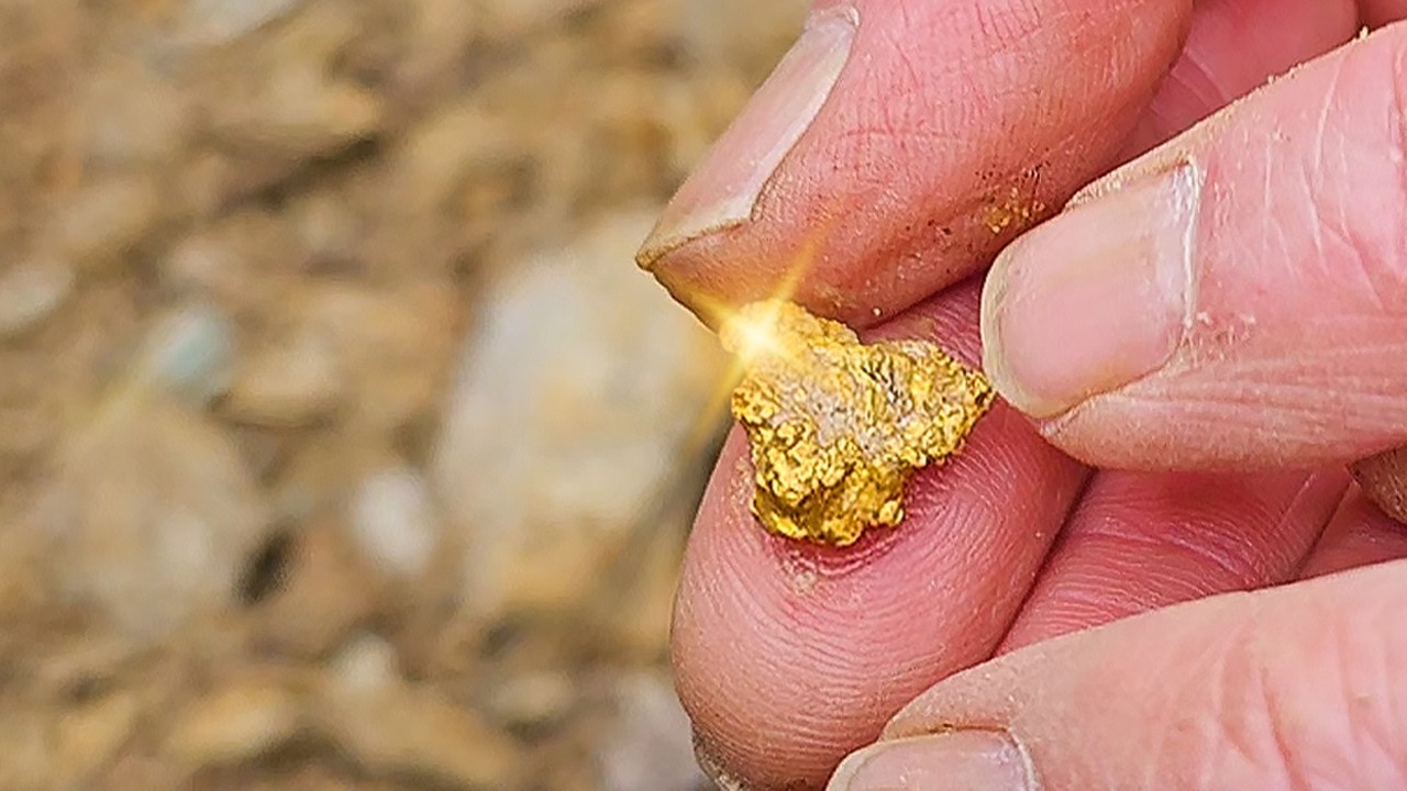 Incredible California Gold Nuggets Found Near the Source! - Metal ...