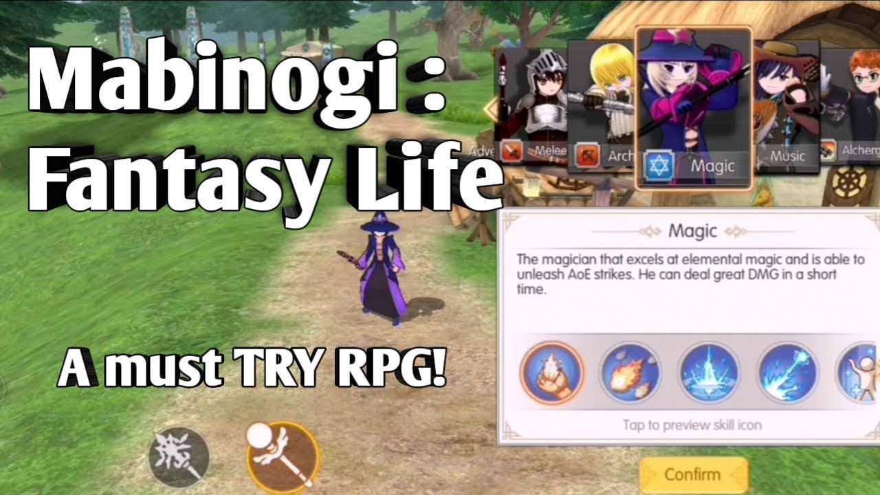 Mabinogi Fantasy Life : a MUST TRY MMORPG - YouTube