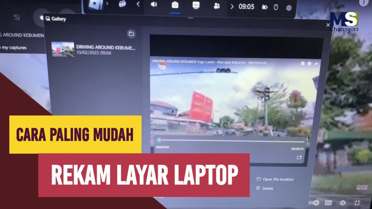 Cara Rekam Layar di Laptop Lenovo - YouTube