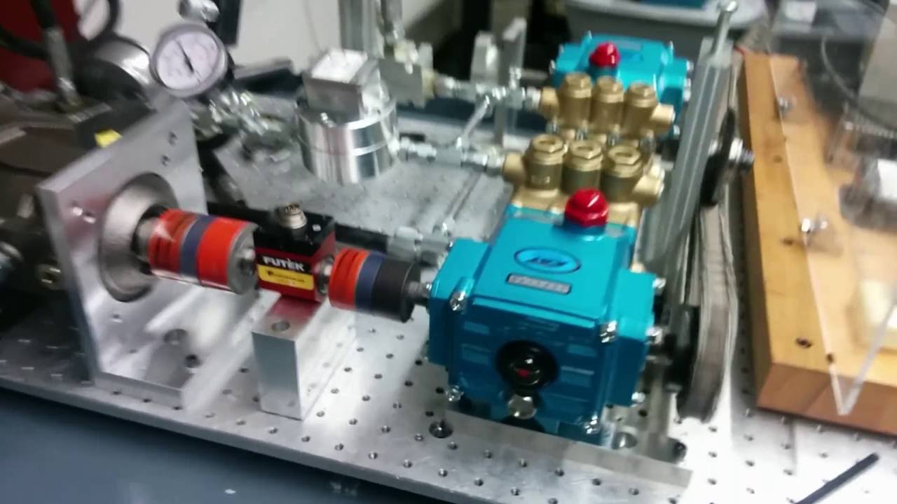 First Run AC Proto CAT Pump - YouTube