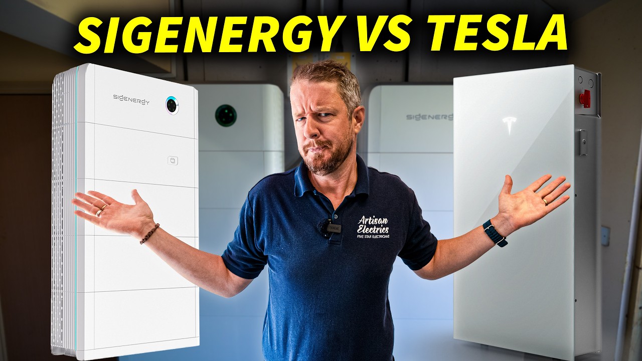 The BEST Home Battery in 2025? Tesla PW3 vs Sigenergy SigenStor - YouTube