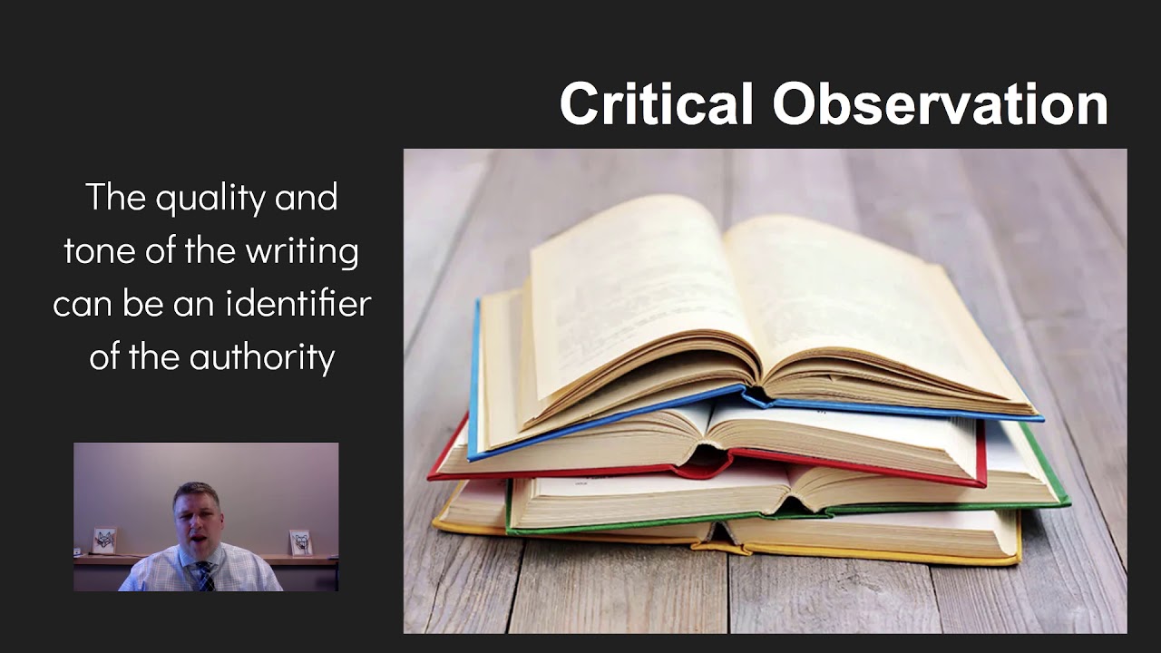 Ep. 4 - Critical Observation - YouTube