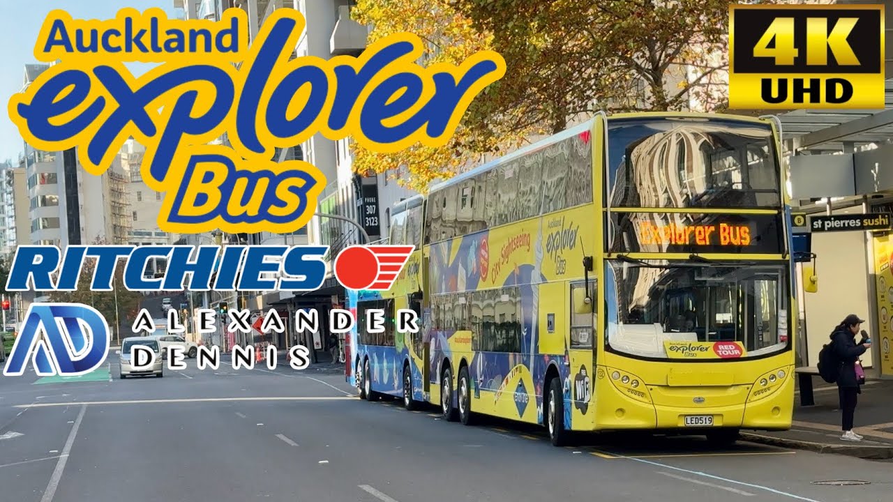 [Auckland Explorer Bus: Downtown Auckland to Sky City, Newmarket ...