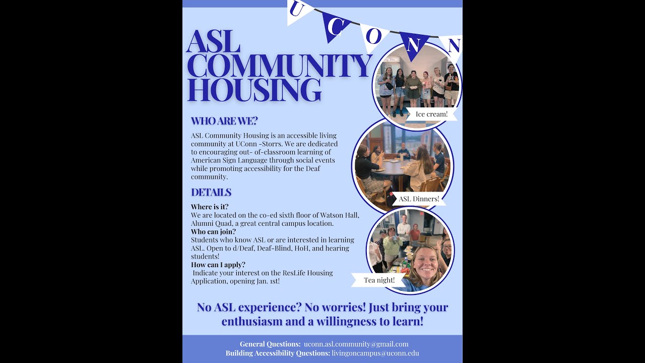 ASL Community Housing! - YouTube