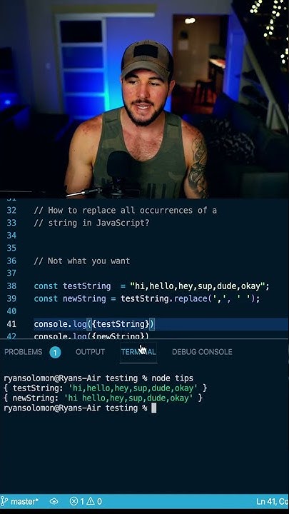 JavaScript Replace Method Explained - YouTube