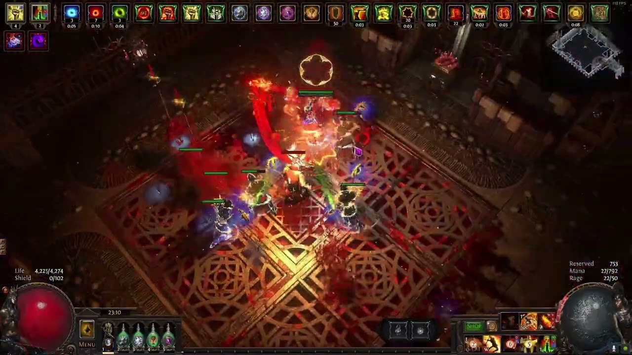 POE [3.18] Tectonic Slam Chieftain - Crimson Temple Run - YouTube