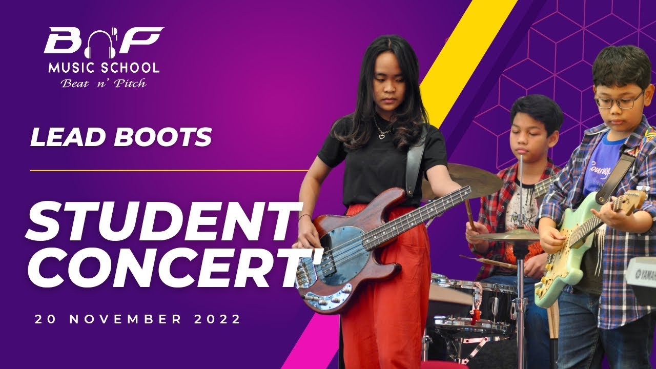Lead Boots - Rockschool / BnP Music School Students Concert'2022 - YouTube