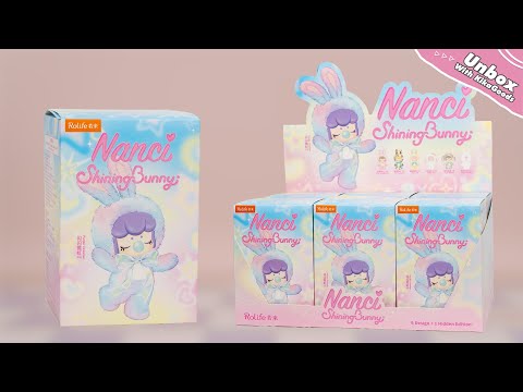 Unboxing Nanci Shining Bunny Series Plush Blind Box #kikagoods #unboxing #asmr #doll #anime #asmr