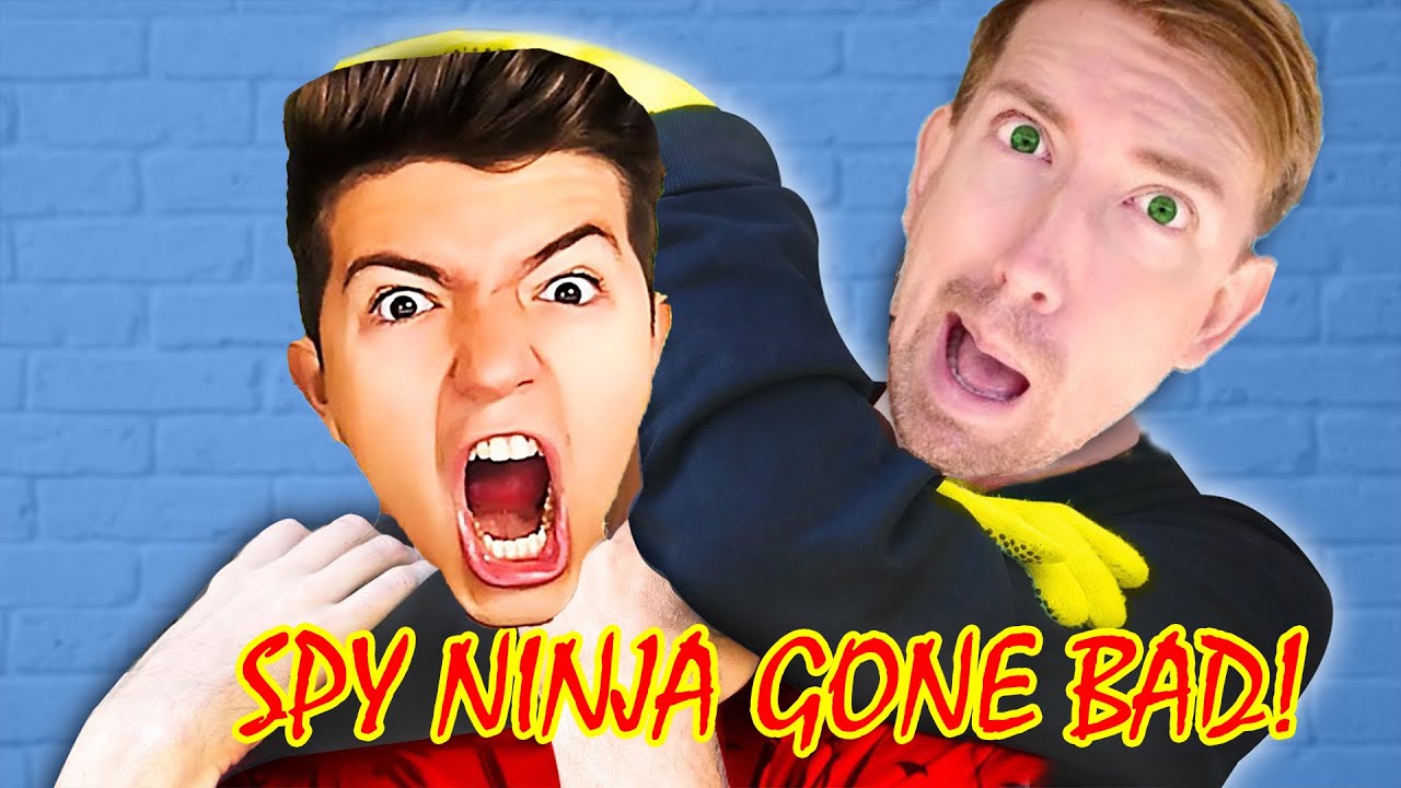 SPY NINJNAS ! CHAD WILD CLAY VS PRESTONPLAYZ - Spy Ninja PZ9 Project ...