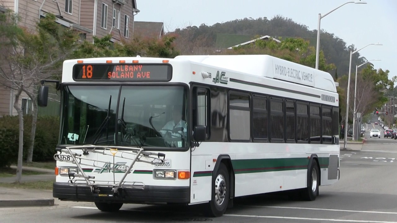 AC Transit - Gillig Advantage Hybrid Route 18 #1568 - YouTube