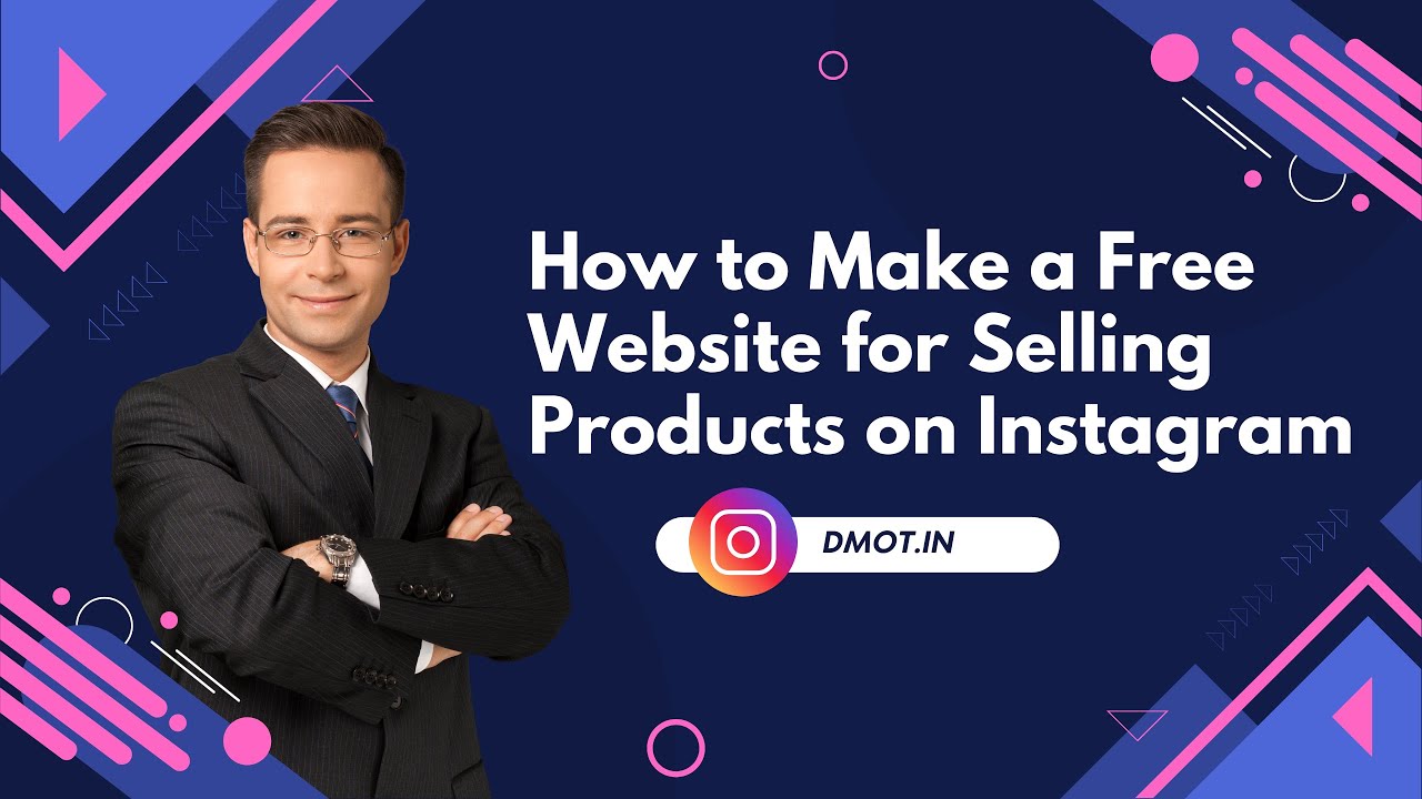 How to Make a Free Website for Selling Products on Instagram || how to ...