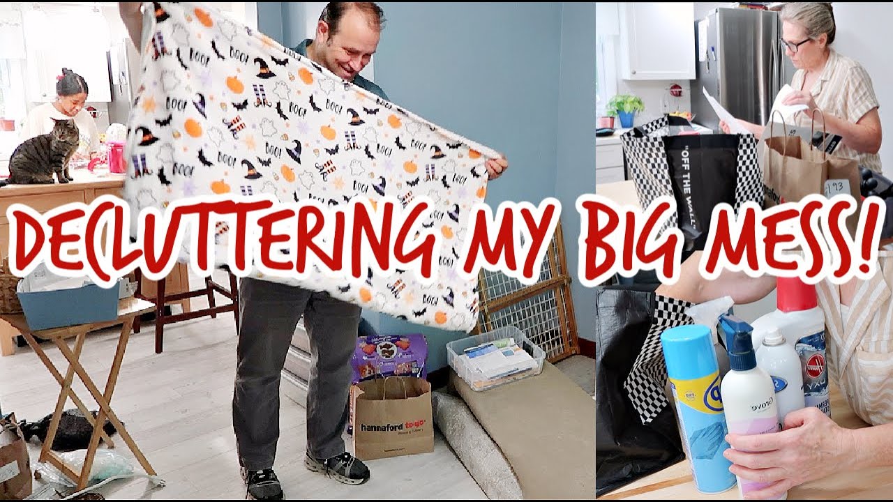 I did this to myself...I'll declutter, clean and organize! - YouTube