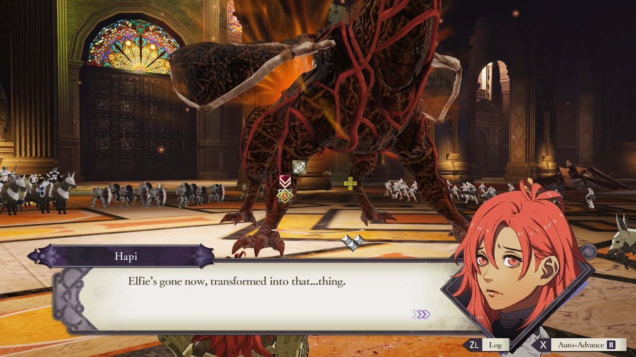 Fire Emblem: Three Houses - Yuri/Balthus/Hapi/Constance Vs Umbral Beast ...