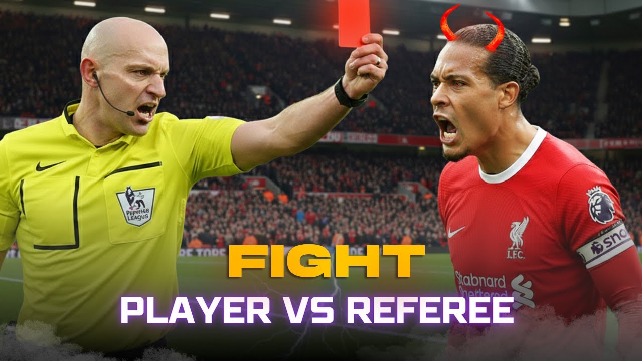 😱Most Shocking Referee vs Player Fights in Football History” - YouTube