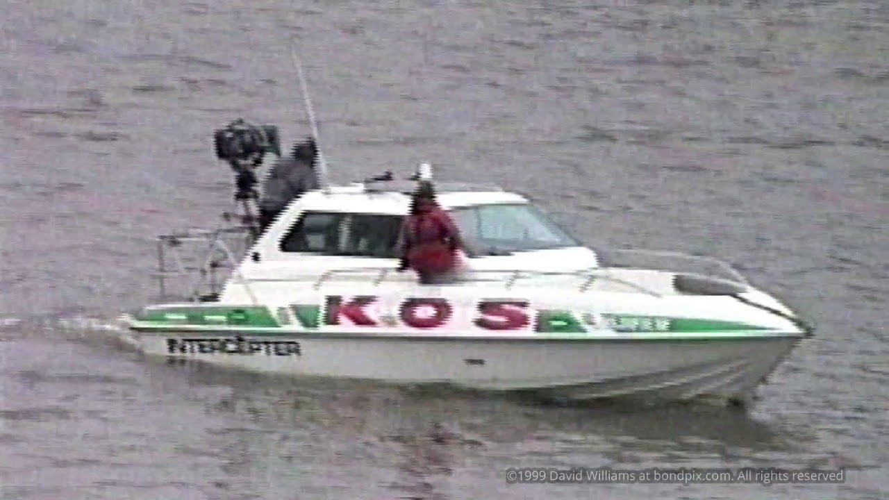 Day 05: Filming the James Bond 007 Boat Chase from TWINE - YouTube