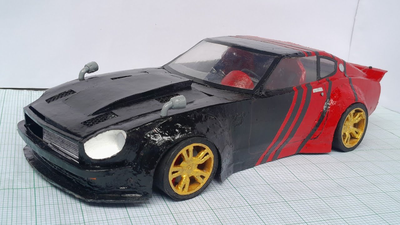 1:18 scale build, custom widebody Nissan 240z powered by a ' Twin Turbo ...