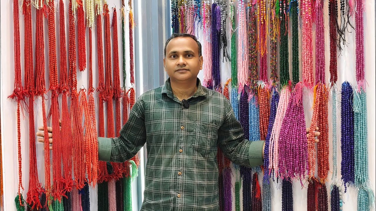 Wholesale beads in Begumbazar - YouTube