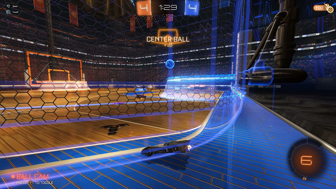 Rocket League - Hoops comeback 4-1 - YouTube
