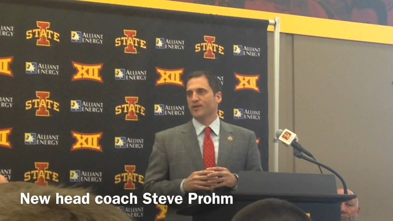 Steve Prohm introduced as new head coach - YouTube