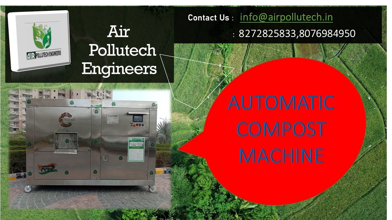 Fully Automatic Organic Compost Machine - YouTube