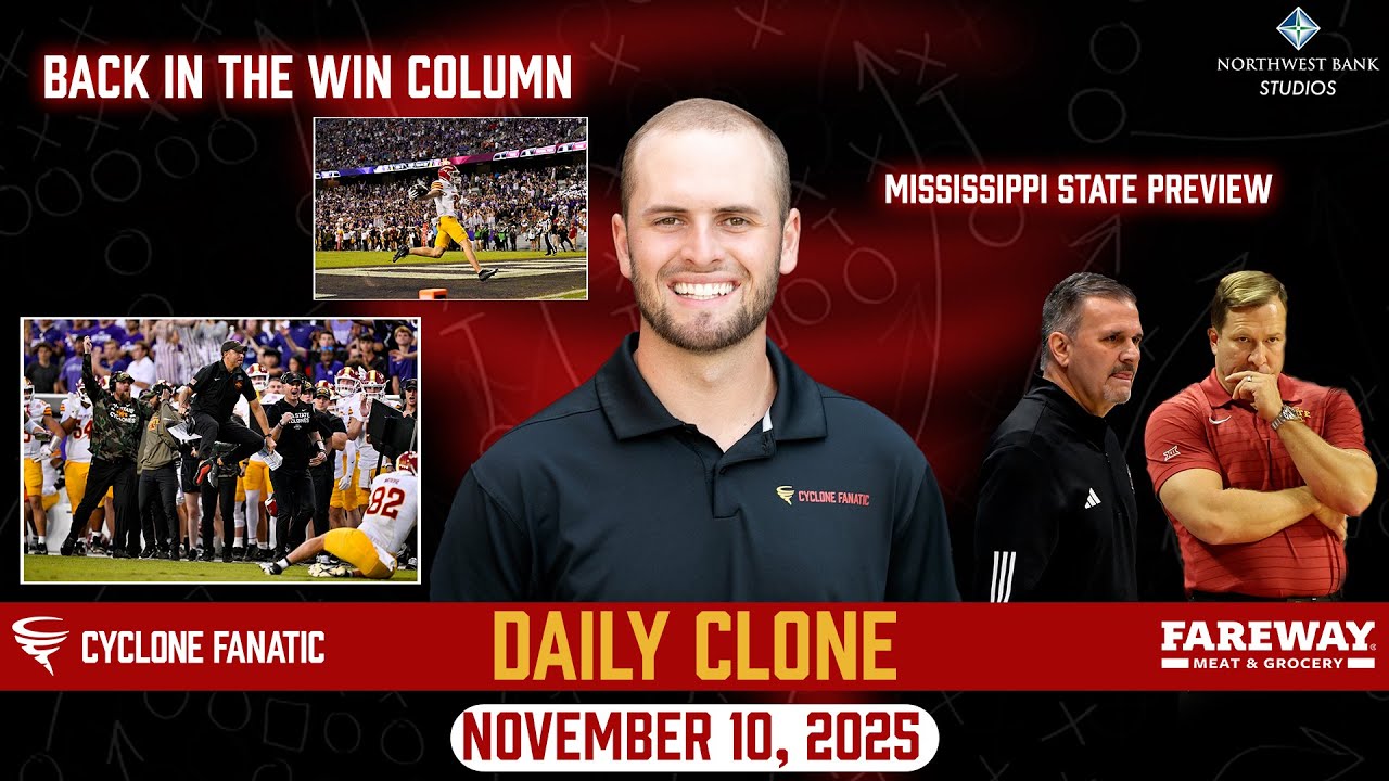DAILY CLONE: Back in the win column, Flora's moment, Brahmer's ...