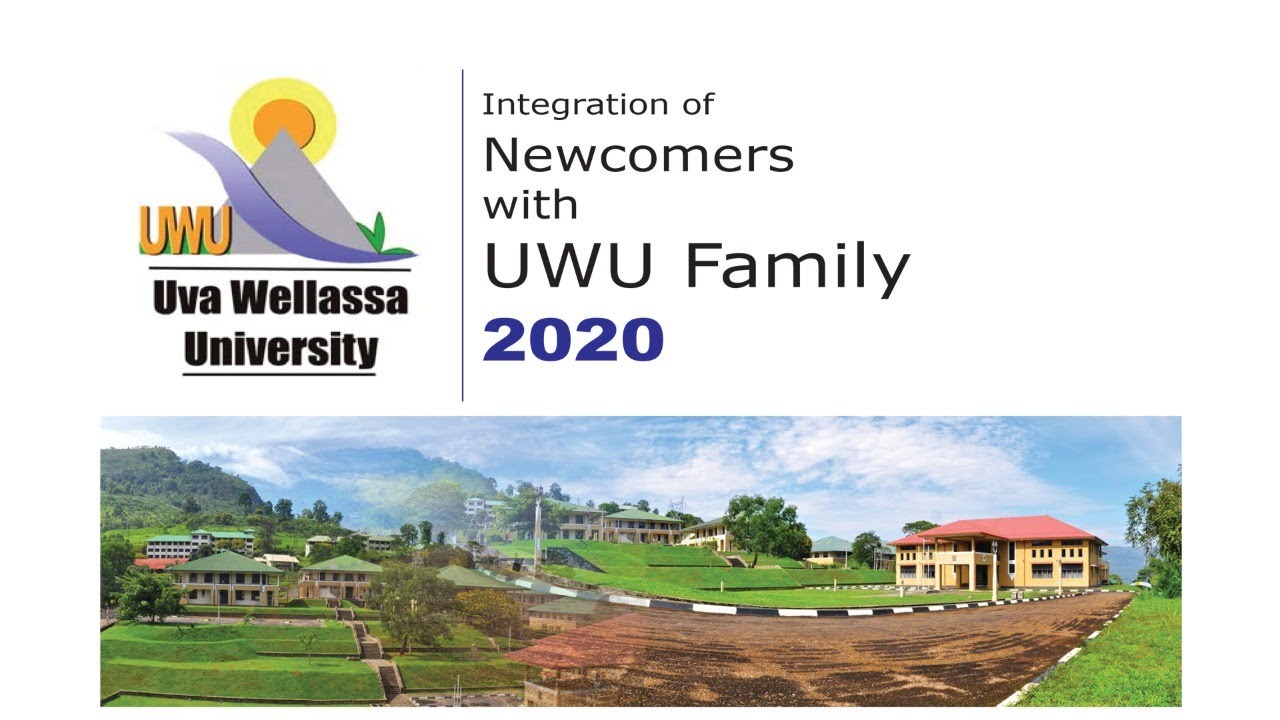 Inaugural Session of Students Integration Program 2020 - Uva Wellassa ...