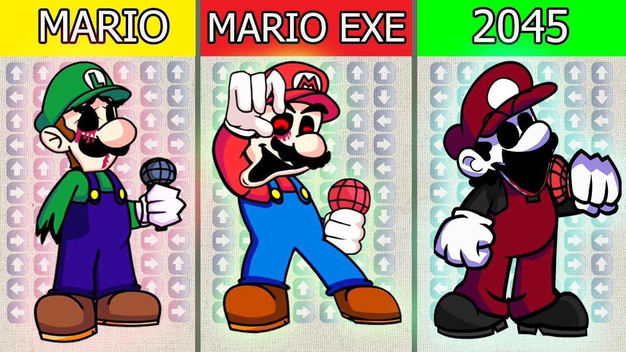 FNF Character Test | Gameplay VS Playground | FNF mods Vs Mario EXE ...