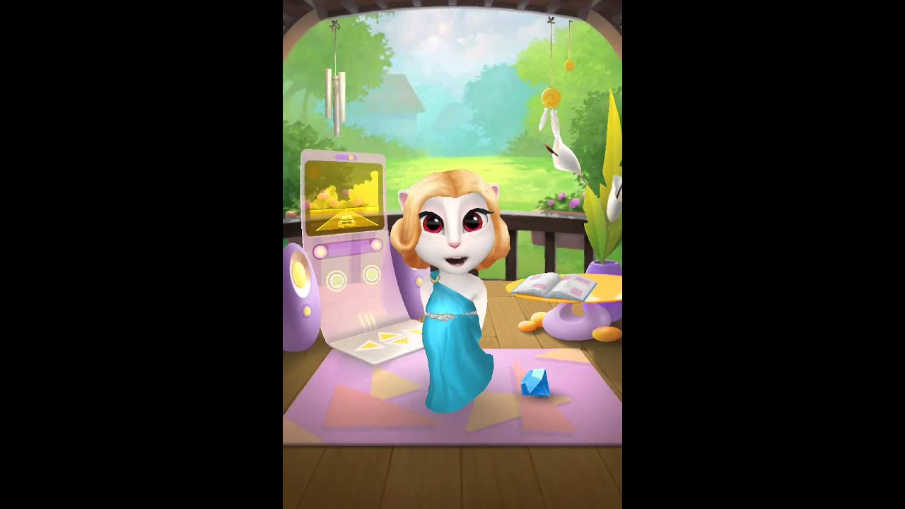 Gameplay do jogo Minha Talking Angela - YouTube