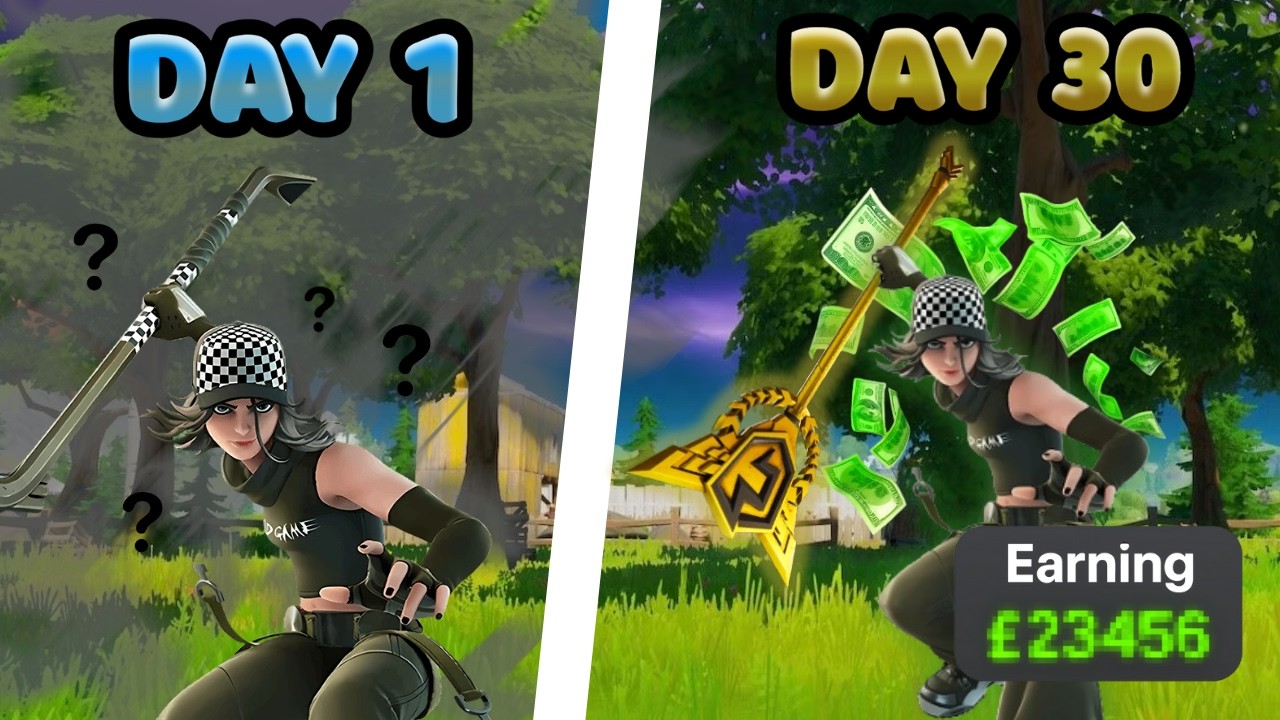 I Played Fortnite Every Day For 30 Days And THIS Happened - YouTube