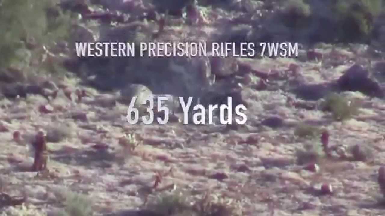 Remington Sendero 300RUM/Western Precision Rifles 7WSM @ 635 & 710 ...