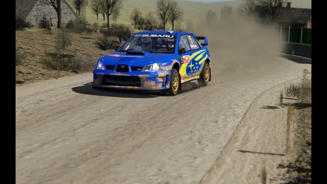 WRC Subaru Impreza S12 Gravel Rally at Carvalho de Rei - YouTube