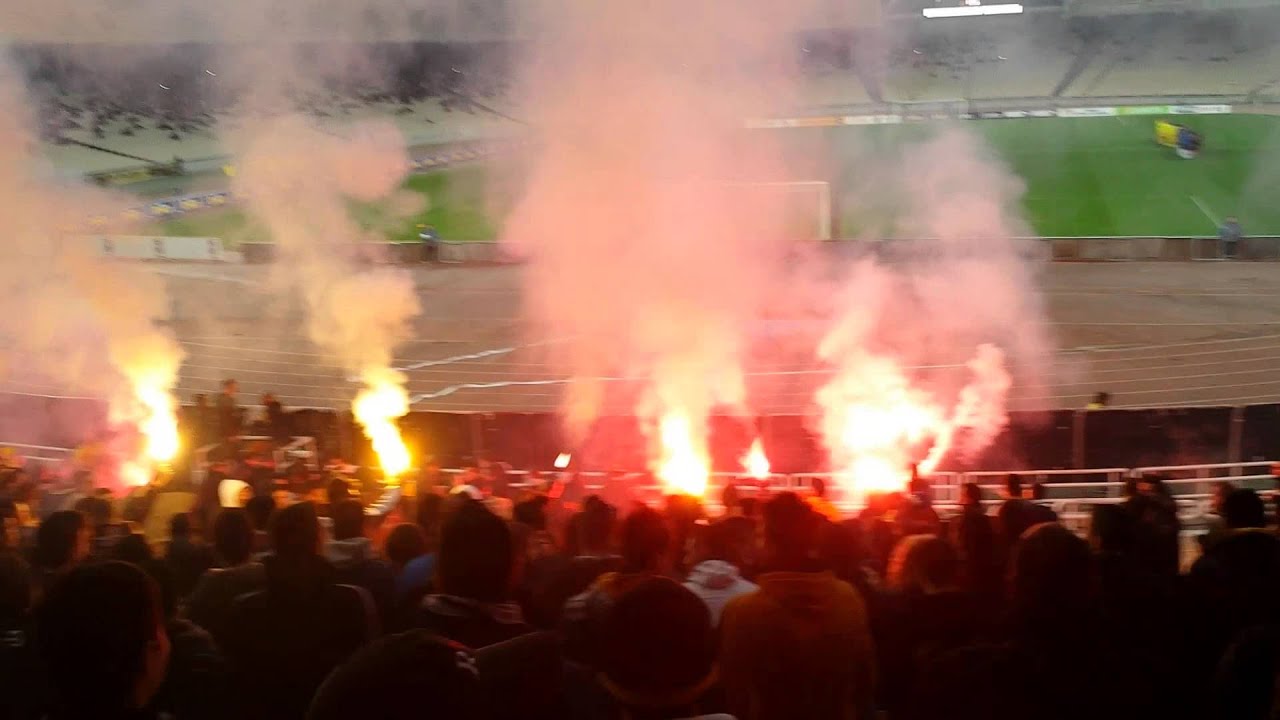 aek-khfisia eisodos omadon apo tis kerkides - YouTube