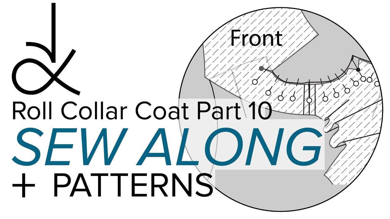 Sewing a Coat, A Sew Along. Part 10, Adding the Facings to Complete the ...