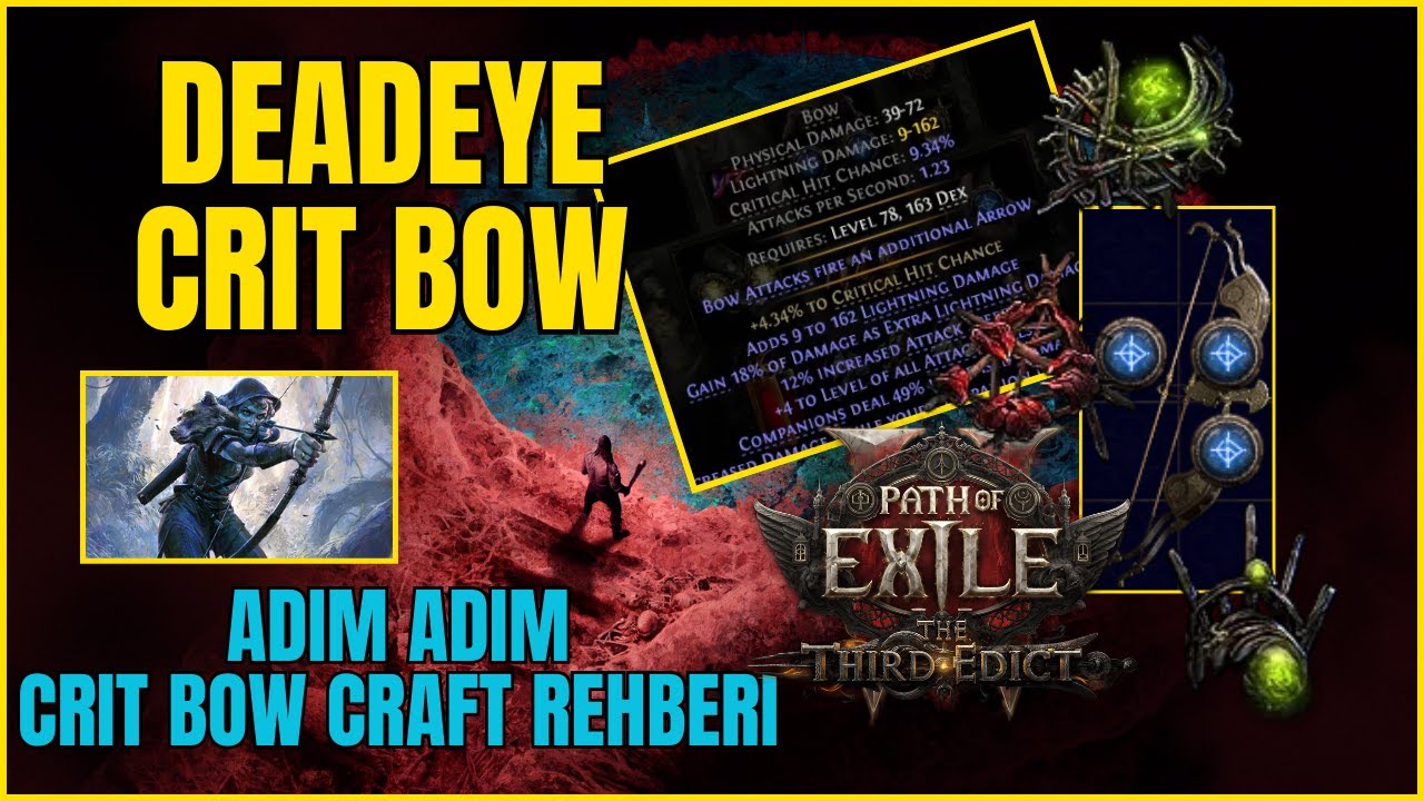 Adım Adım Deadeye Crit Bow Craft Rehberi! +10 Divine Profit | Path of ...