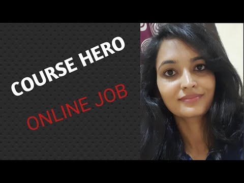 Course hero |Best part time job | Earn online - YouTube