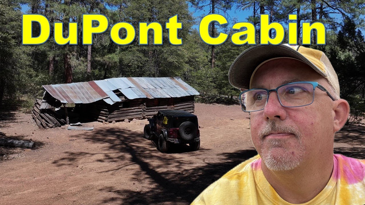 Trail Run to DuPont Cabin - An Arizona Off-Road 4x4 Adventure - YouTube