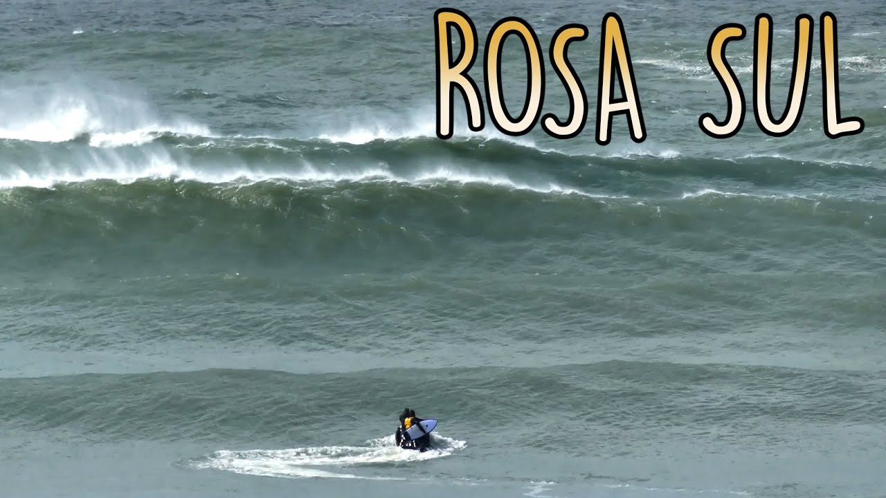 10 feet Wave in Rosa Beach (South), Imbituba - 11th August 2022 (RAW ...