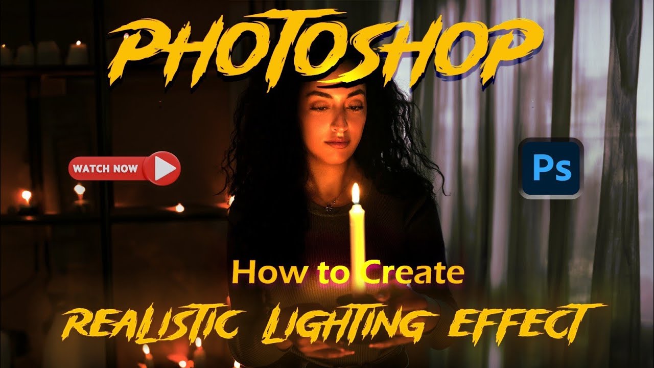 "Photoshop Tutorial: Stunning Realistic Lighting Techniques" #like #tutorial #Photoshop #share ...