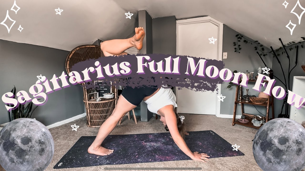 Sagittarius Full Moon Flow - YouTube