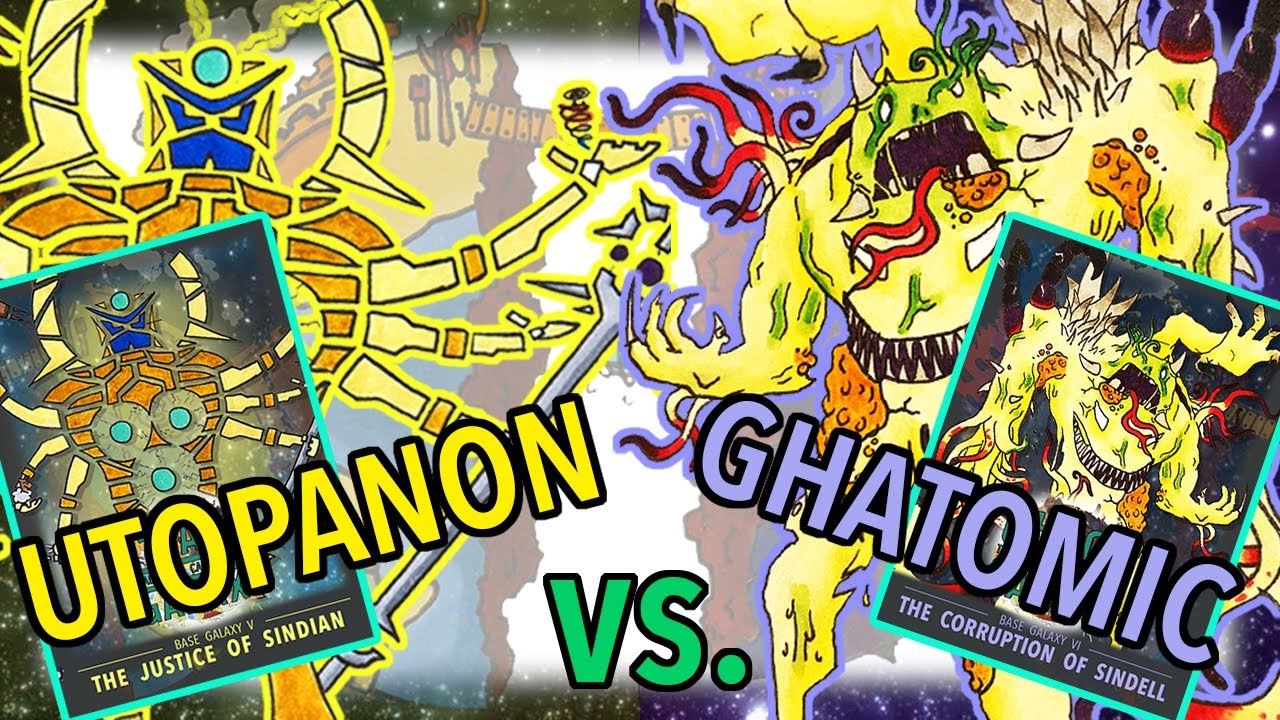 Starter Deck Battle: Sindain vs Sindell Chaos Galaxy TCG - YouTube