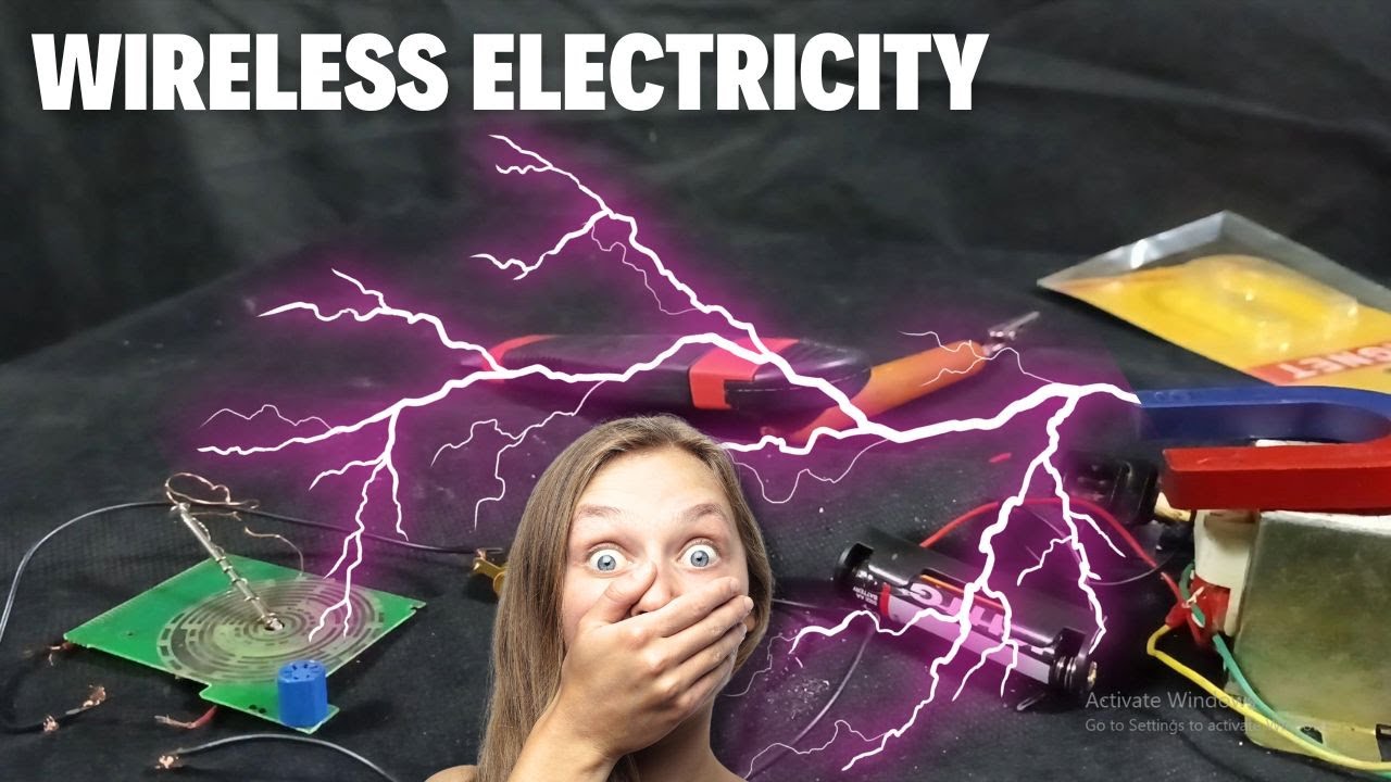 How to Make Homemade Wireless Power Transmission - YouTube