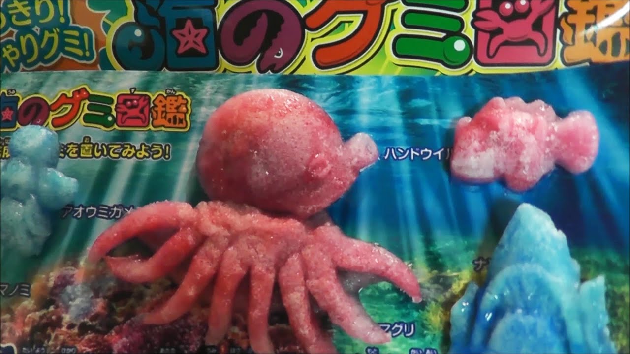 DIY Japanese Candy #012 Sea Creatures Gummy - YouTube