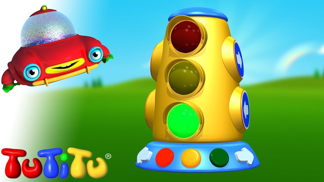 🎁🚦TuTiTu Builds a Traffic Lights - 🤩Fun Toddler Learning with Easy Toy ...