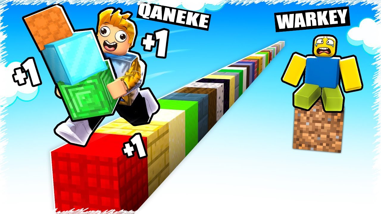 РОБЛОКСТА ең көп ТАС жинадым / WARKEY ТАССЫЗ қалды - YouTube