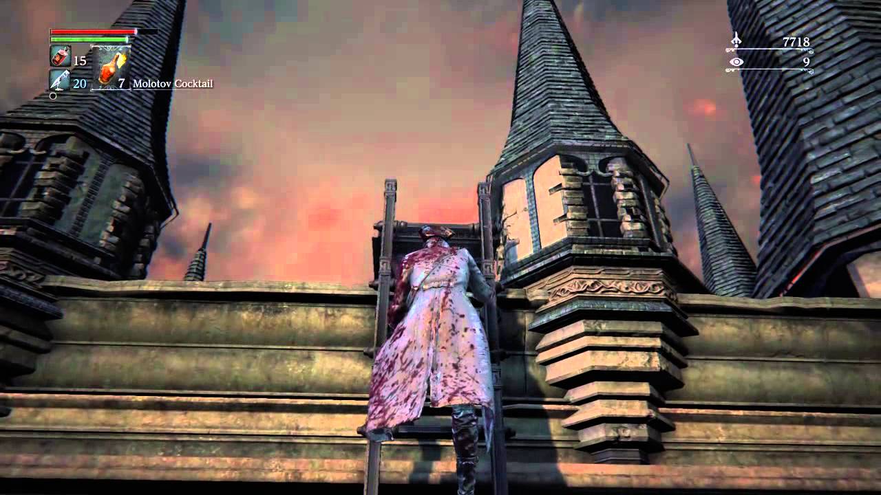 Bloodborne Machine Gunner Cheese - Old Yahrnam - YouTube