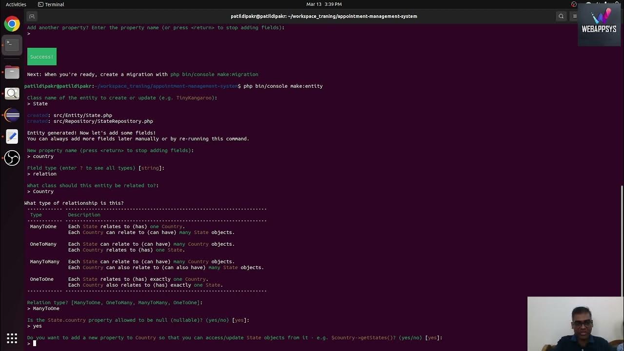How to create Entity in Symfony | Symfony Entities explained - YouTube